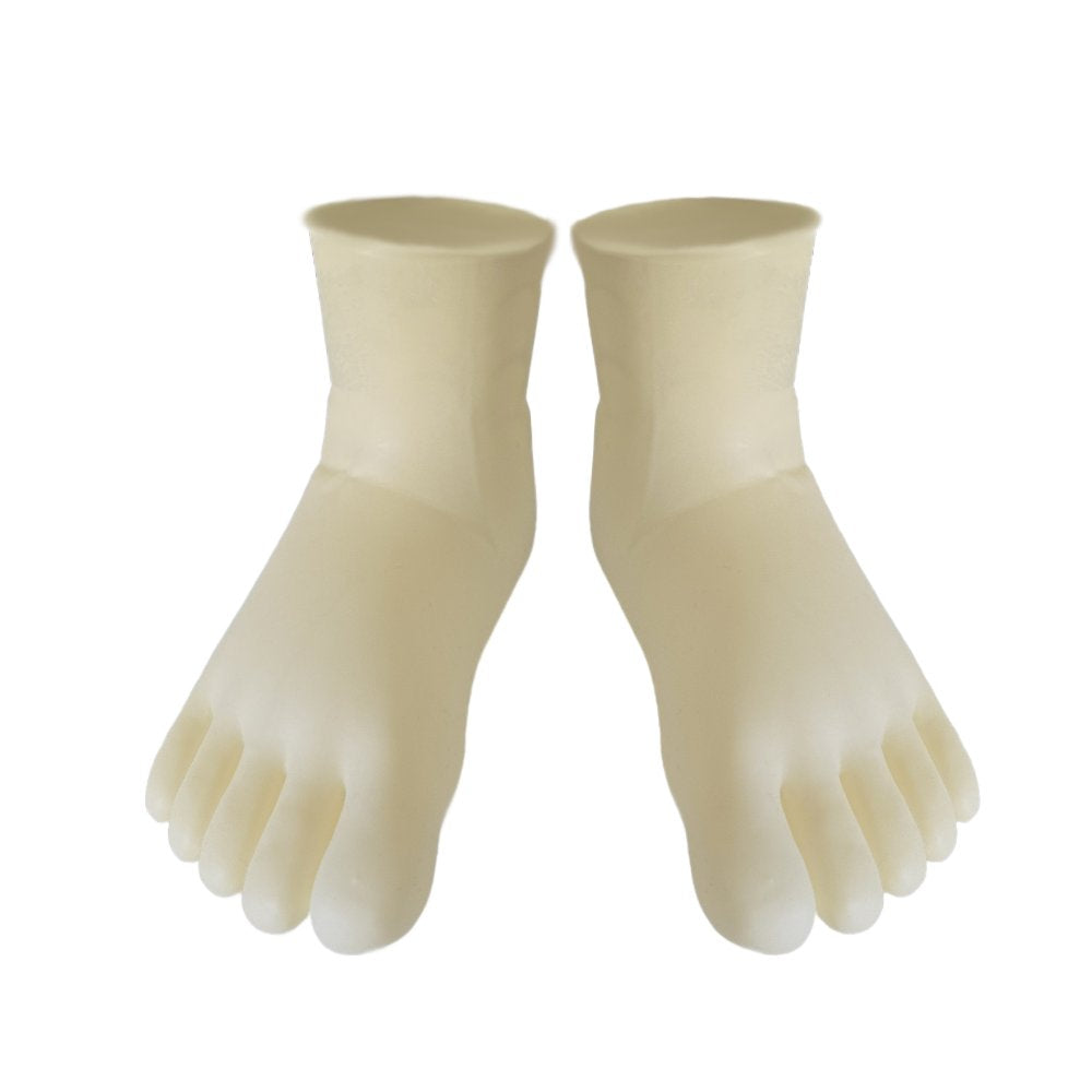 Latex Socken Cremefarben 0466