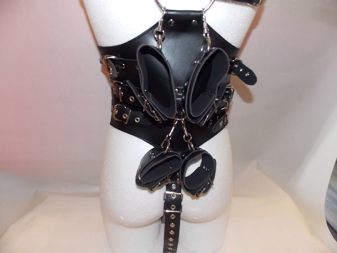 Bondage Harness Riemenbody Lederbody 7468
