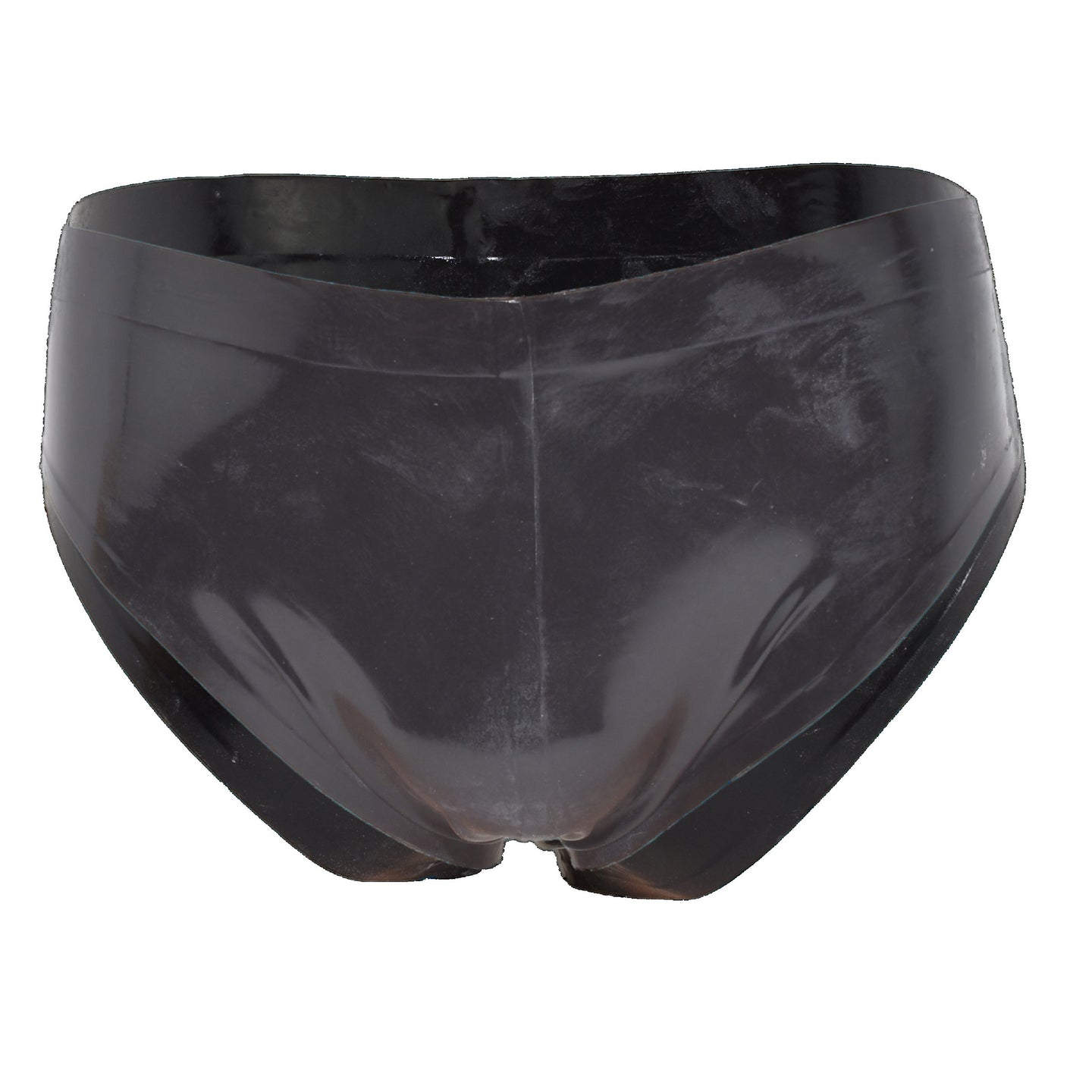 Latex briefs anatomically shaped handmade